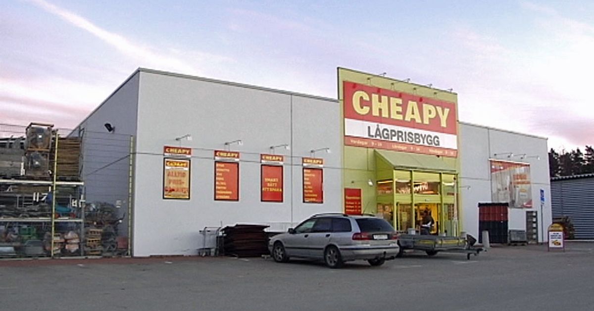 Cheapy läggs ner | SVT Nyheter