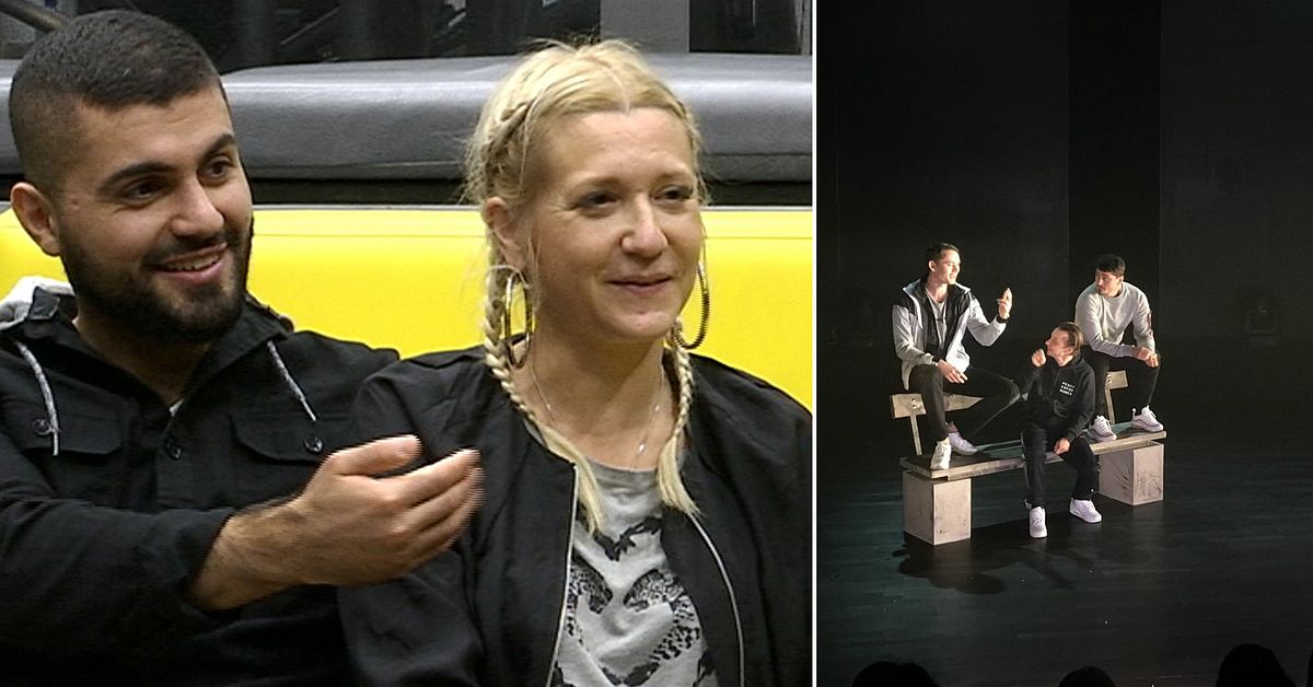 Fem killar i orten tar plats på scen | SVT Nyheter