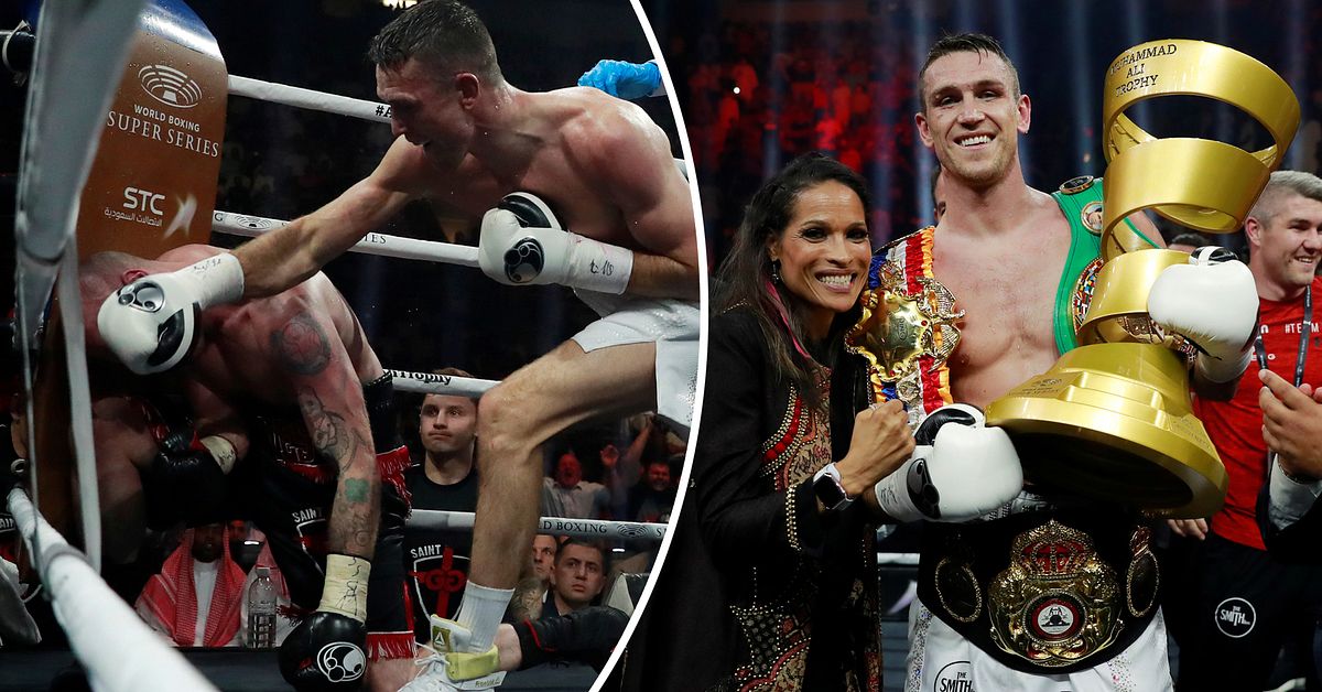 Boxning: Smith tog hem Muhammad Ali Trophy – och 80 miljoner | SVT Sport