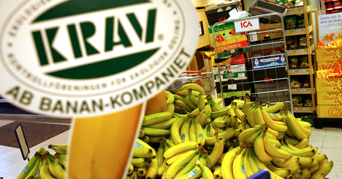 Otillåtet medel på eko-bananer | SVT Nyheter