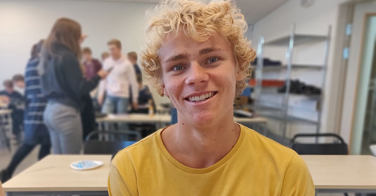 David Åhman tillbaka i skolbänken efter OS-bragden | SVT Nyheter