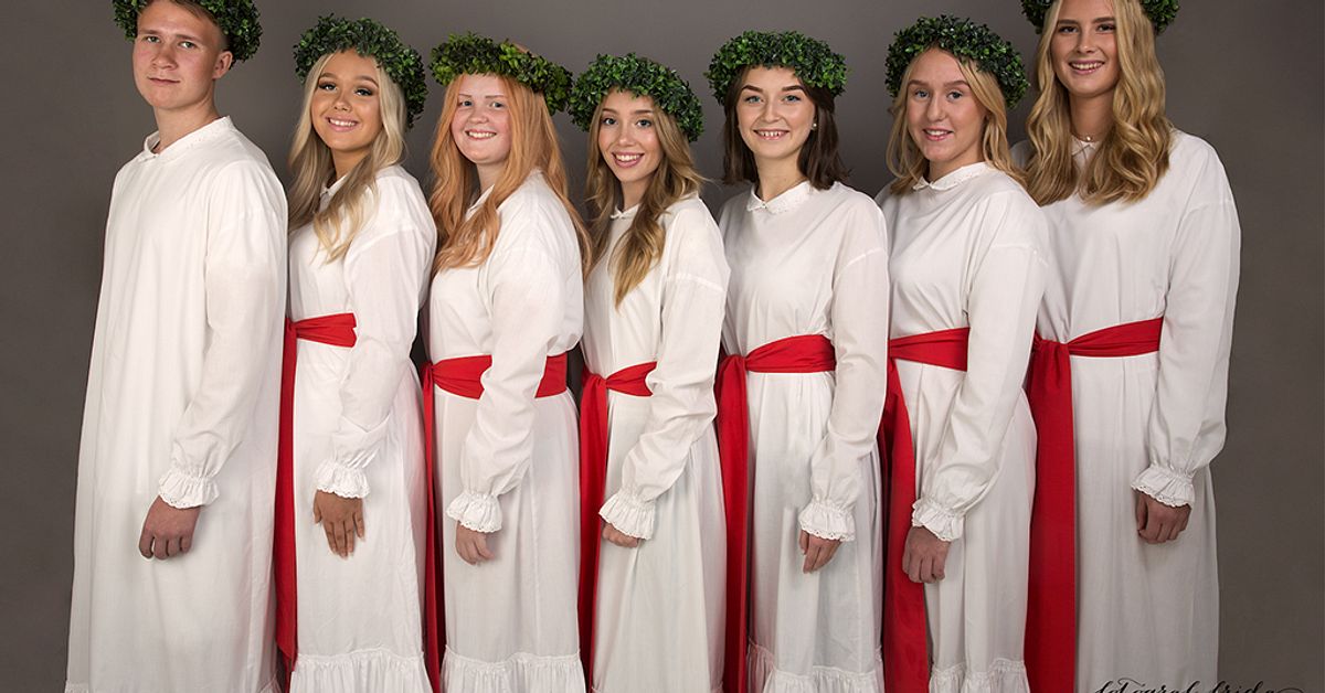 Edvin knep inte kronan – Varberg utan manlig Lucia | SVT Nyheter