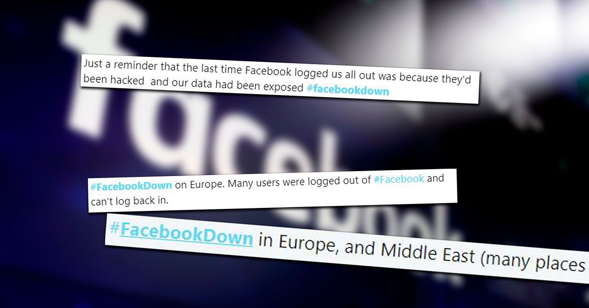 Massutloggning från Facebook – användare kan inte logga in | SVT Nyheter