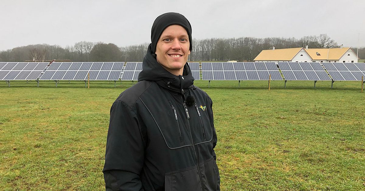 Sjöbo blir hem åt Sveriges största solcellspark | SVT Nyheter