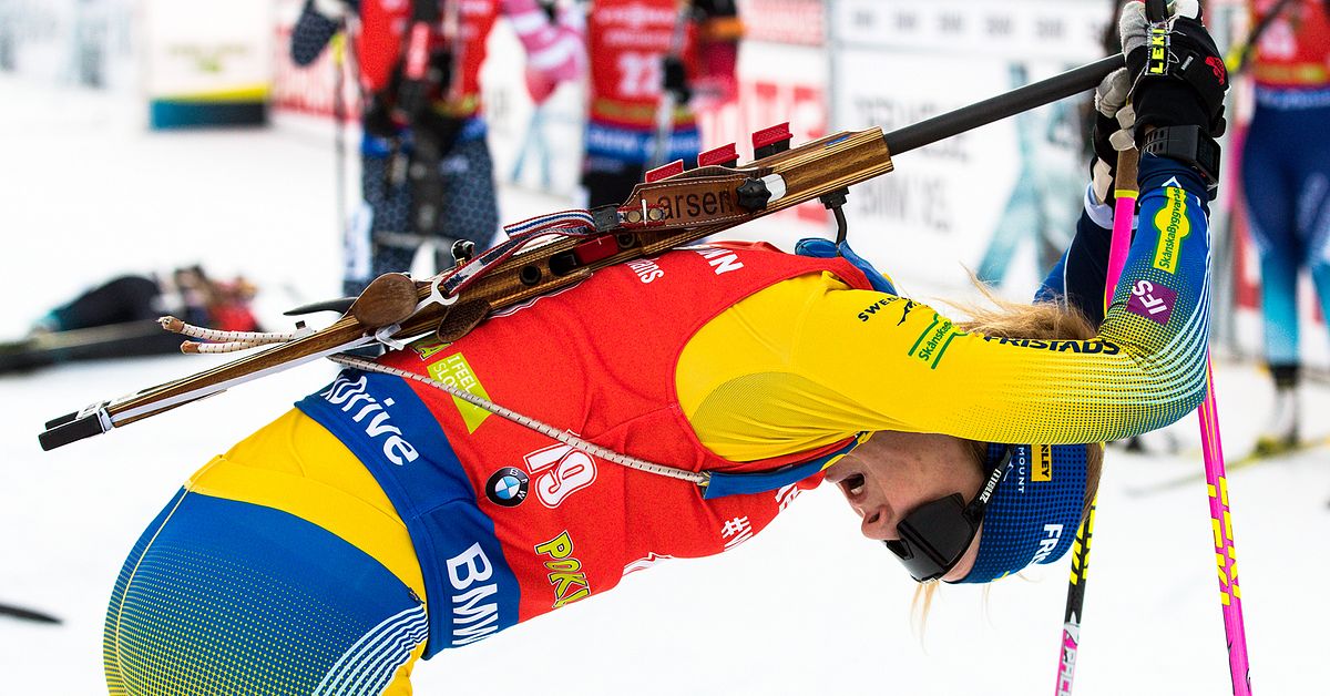 Vintersport: Svenska damerna fyra i stafetten | SVT Sport