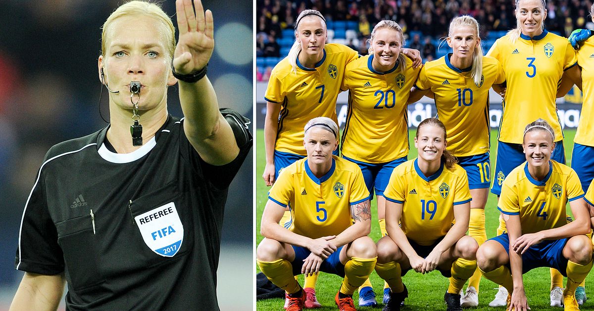 Fotboll: Dam-VM:s domare förbereds på VAR | SVT Sport