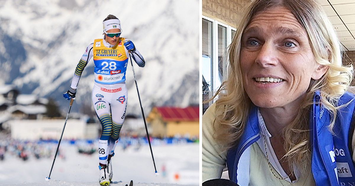 Vintersport: Frida Karlssons mamma Mia: ”Frida ser framåt” | SVT Sport