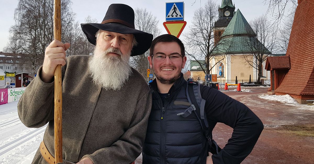 Hamish har landat i Mora – ”Jag tror knappt att det är sant” | SVT Nyheter