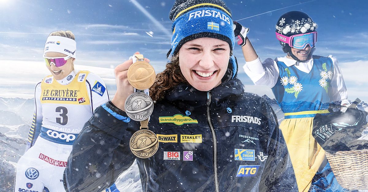 Skicross: Frossa i höjdpunkter från Vinterstudion | SVT Sport