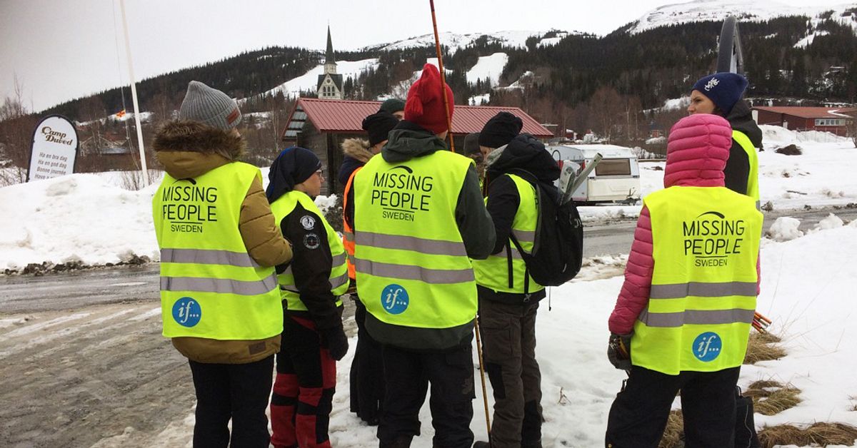 Missing people ordnar skallgång efter försvunnen i Duved | SVT Nyheter