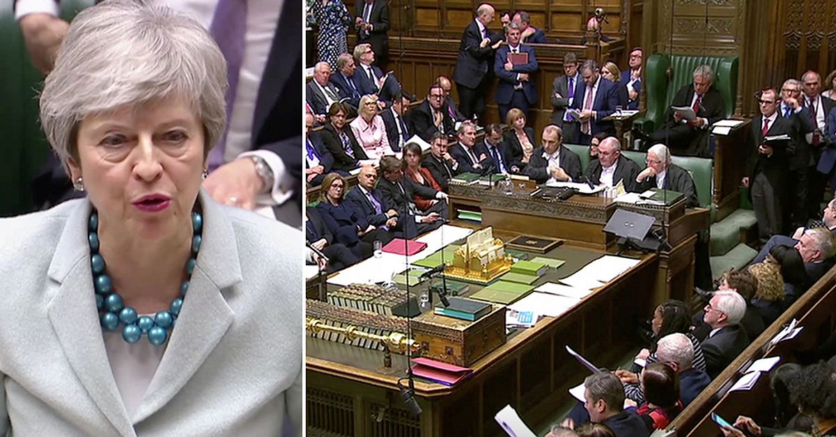 Parlamentet tar kontrollen över brexit | SVT Nyheter