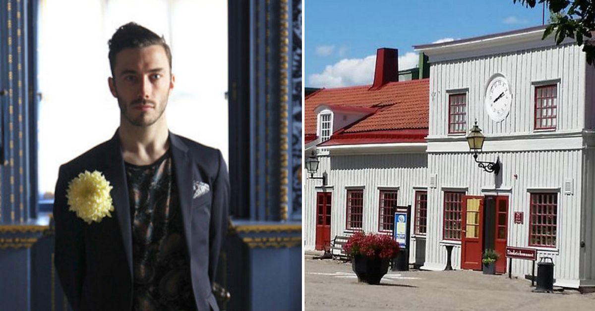 Londonkonstnär synar Tändsticksmuseets samlingar | SVT Nyheter