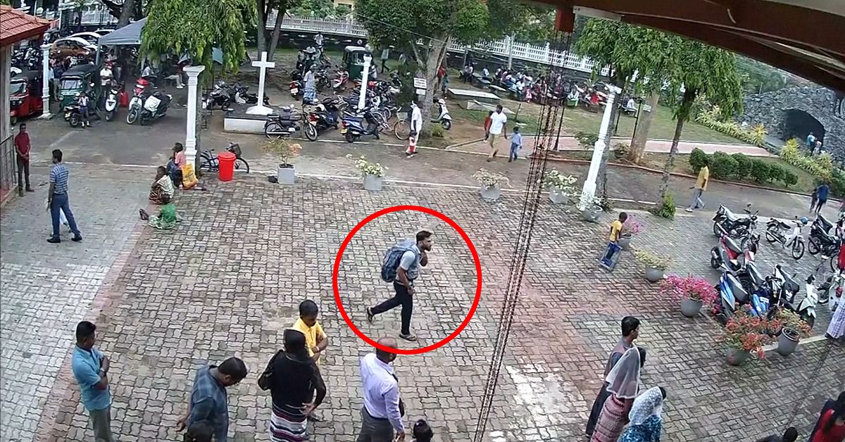 Misstänkt Sri Lanka-bombare kan ha fångats på övervakningsbilder | SVT ...