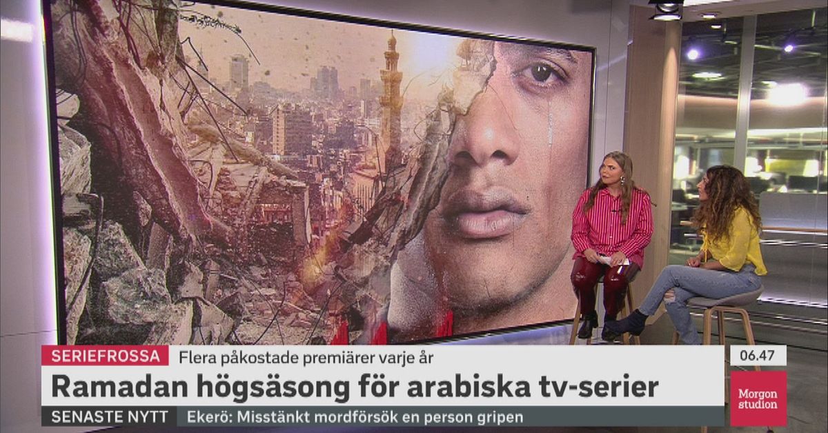Högsäsong för arabiska tv-serier under ramadan | SVT Nyheter