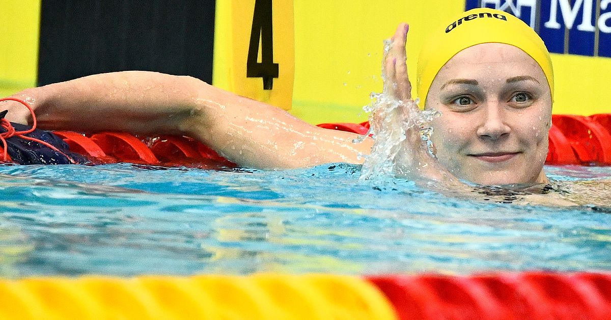 Simning: Dubbla segrar för överlägsen Sjöström | SVT Sport