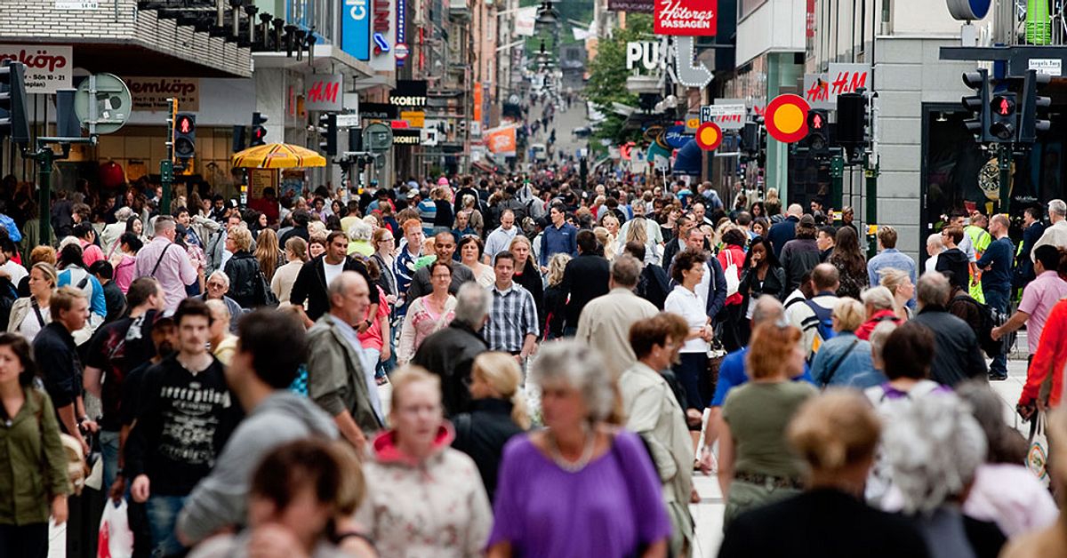 Sveriges folkmängd fortsätter öka | SVT Nyheter