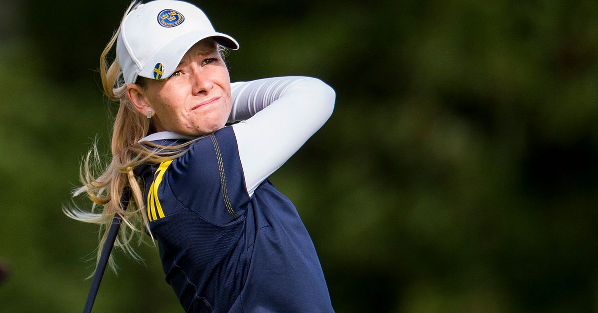 Jenny Haglund på delad 97:e plats efter rond ett i British Open | SVT ...