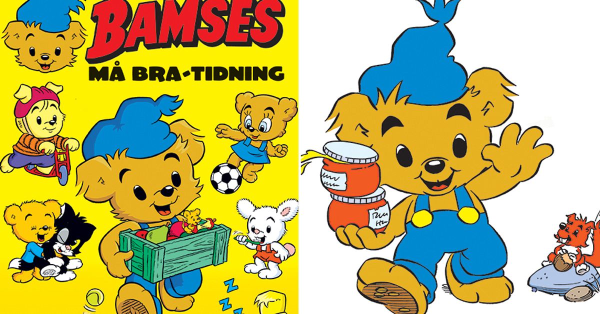 Bamse ska lära barn om hälsa | SVT Nyheter