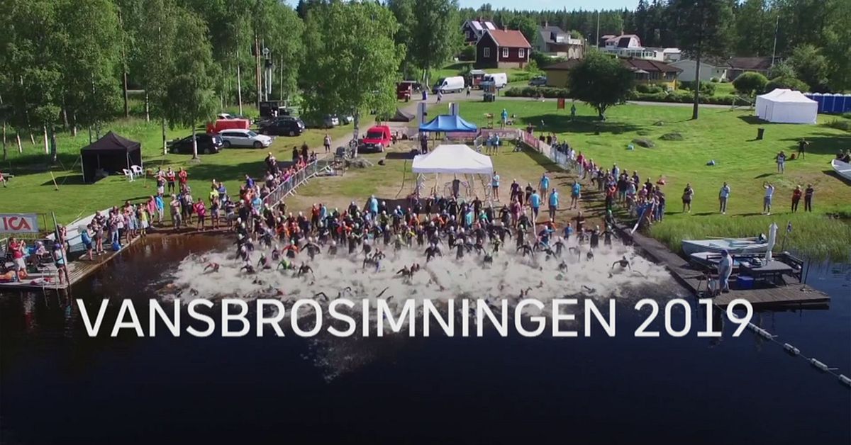 6 500 simmare kastar sig i ån – tre kilometer i 16-gradigt vatten | SVT ...