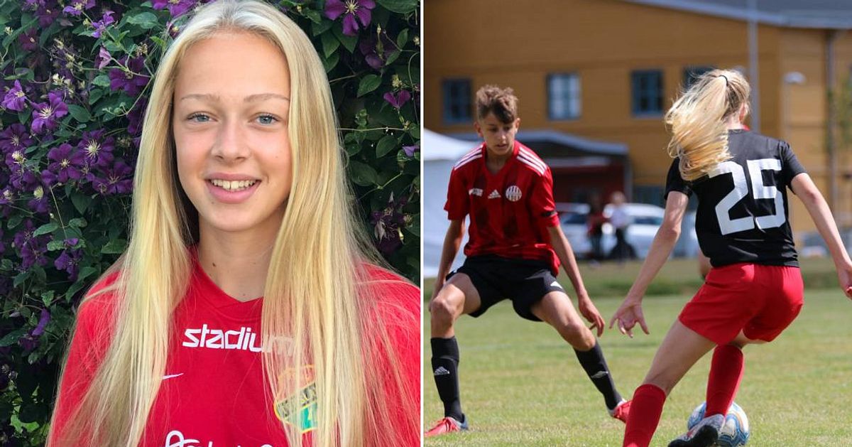 Lisa, 14, spelar med killar: ”Det passar min speltyp” | SVT Nyheter