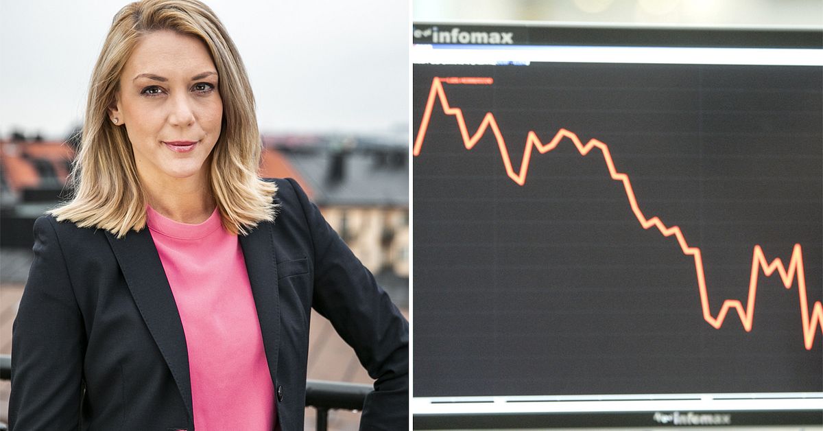 Sparekonomen om börsrasen: ”Investerarna har nattsvarta framtidsutsikter” | SVT Nyheter