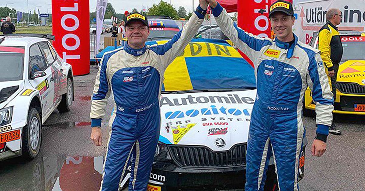 Motorsport: Patrik Flodin befäste ledningen i rally-SM | SVT Sport