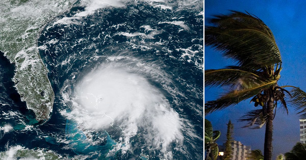 Stor förödelse efter orkanen Dorian | SVT Nyheter