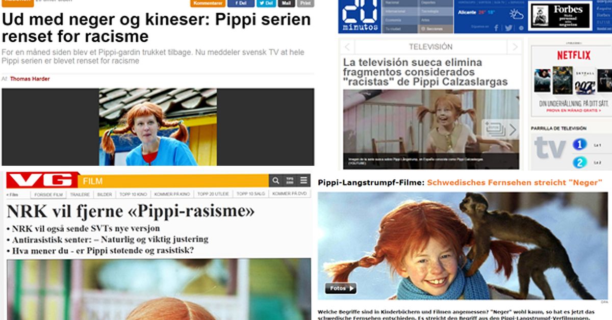 Pippi skapar rubriker utomlands | SVT Nyheter