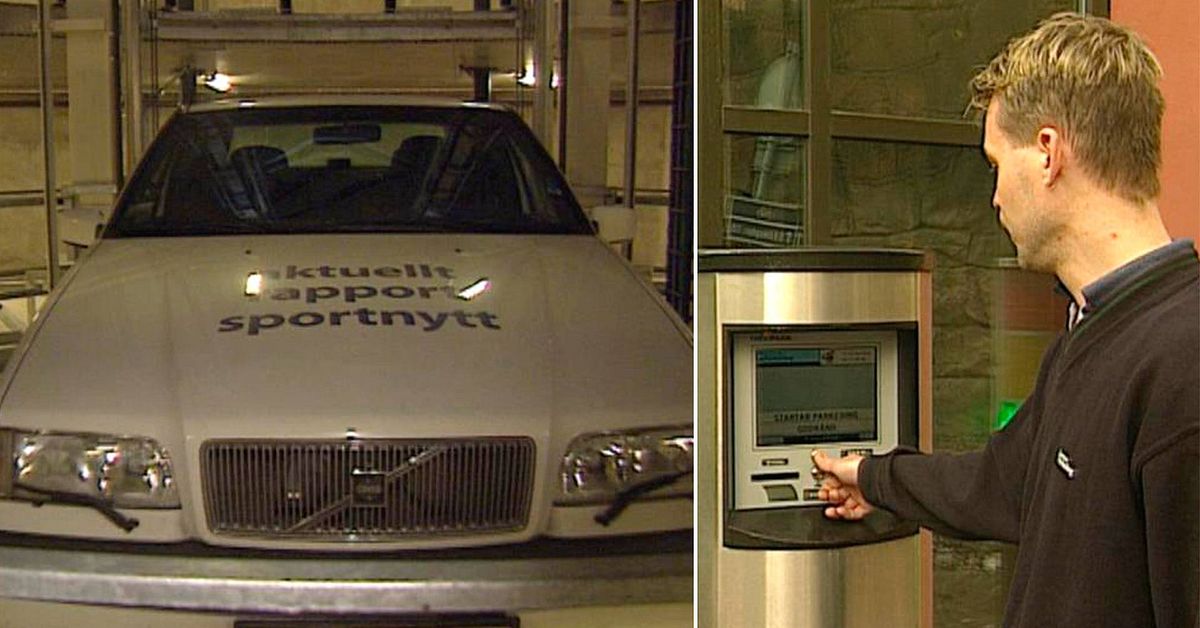 Här testar SVT:s reporter P-snurran år 2003 | SVT Nyheter