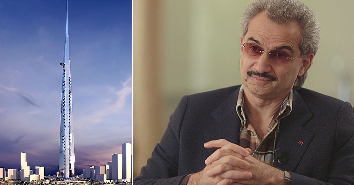 Prinsen som vill bygga världens högsta hus | SVT Nyheter
