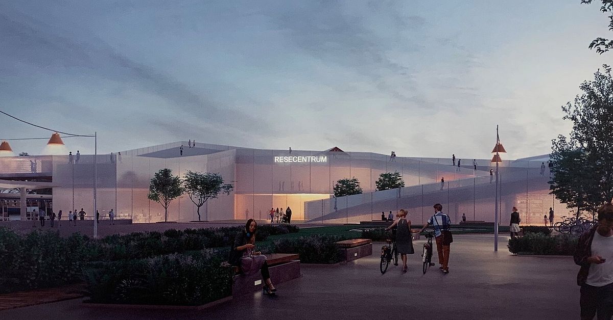 Så kan nya resecentrum i Halmstad se ut | SVT Nyheter
