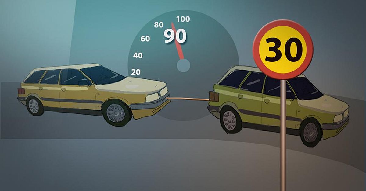 Bogsering i 90 med barn i bilen | SVT Nyheter