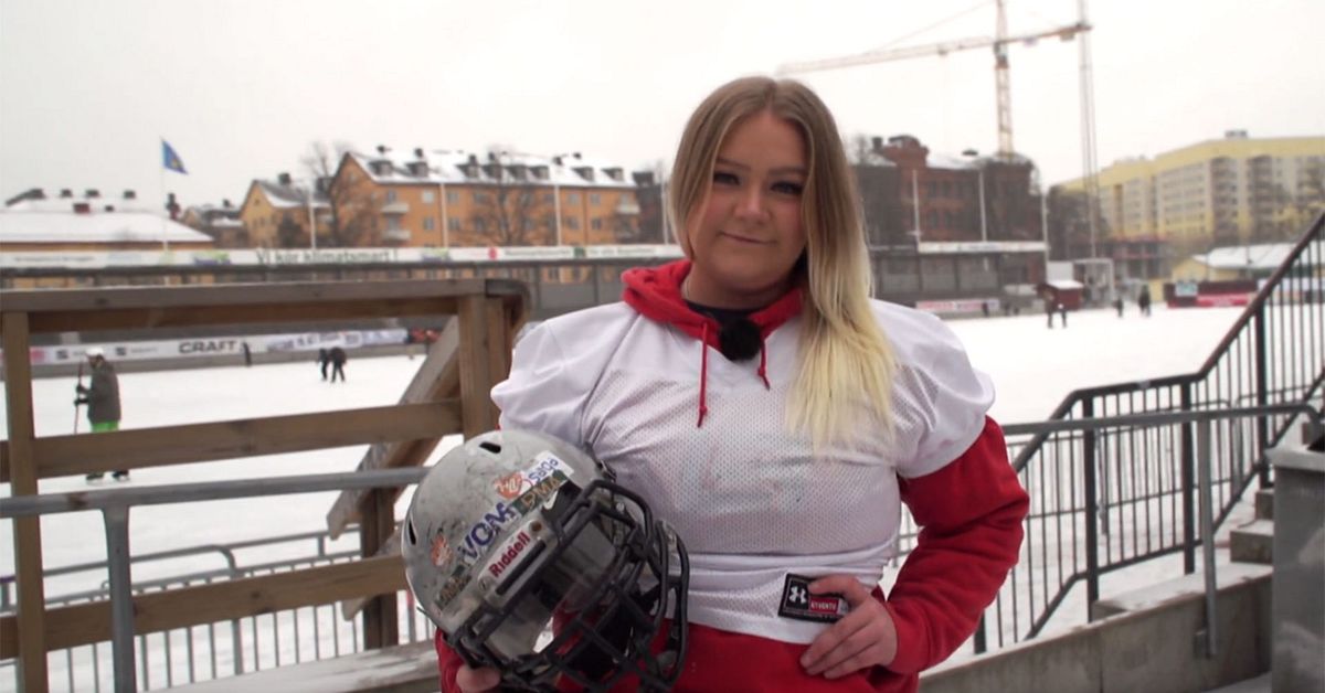Amerikansk fotboll: Hon blir första svenska i världens bästa liga | SVT ...