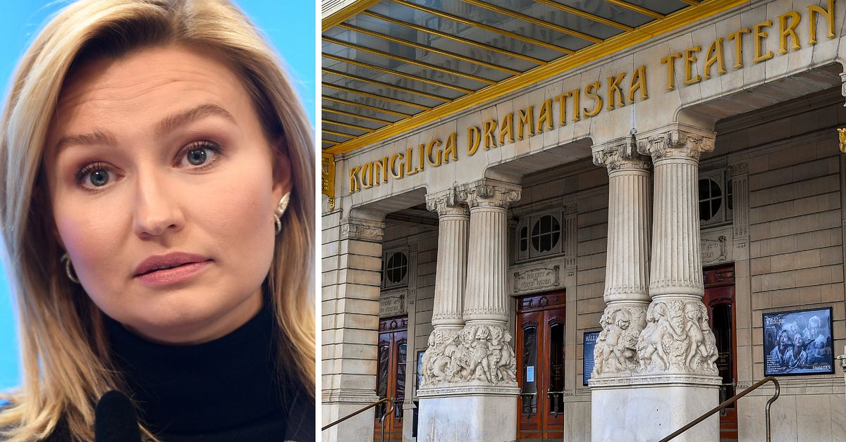 Ebba Busch (KD) kritisk mot att teatrar håller öppet | SVT Nyheter
