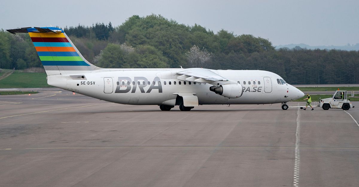 Flygbolaget BRA: Alla avgångar inställda | SVT Nyheter