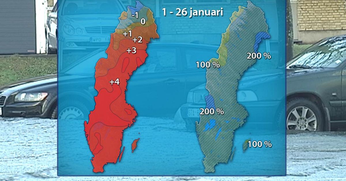 Vintern tvekar i söder | SVT Nyheter