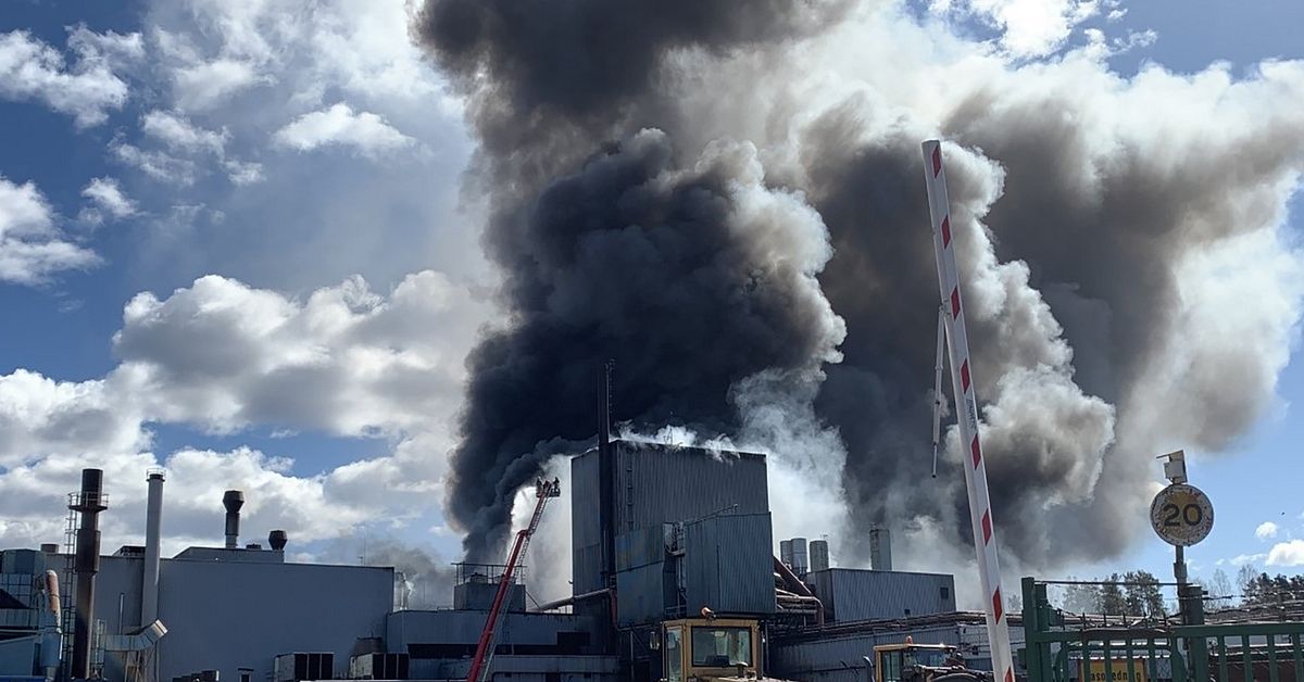 Brand i industrilokal i Arvika | SVT Nyheter