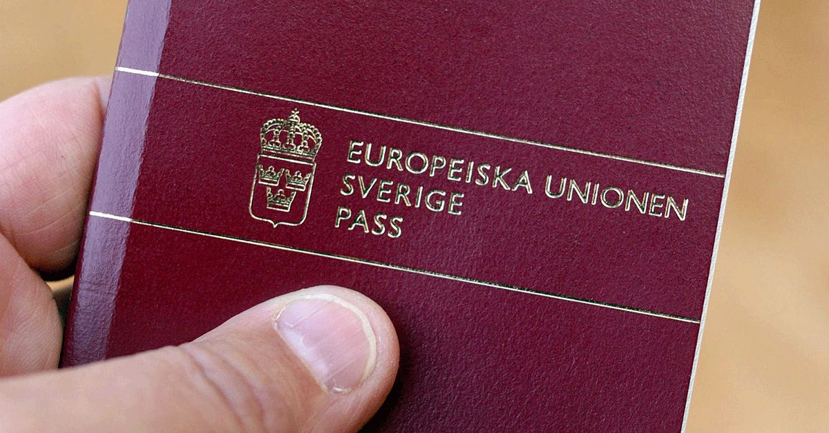 Skärpta regler kring svenska pass | SVT Nyheter