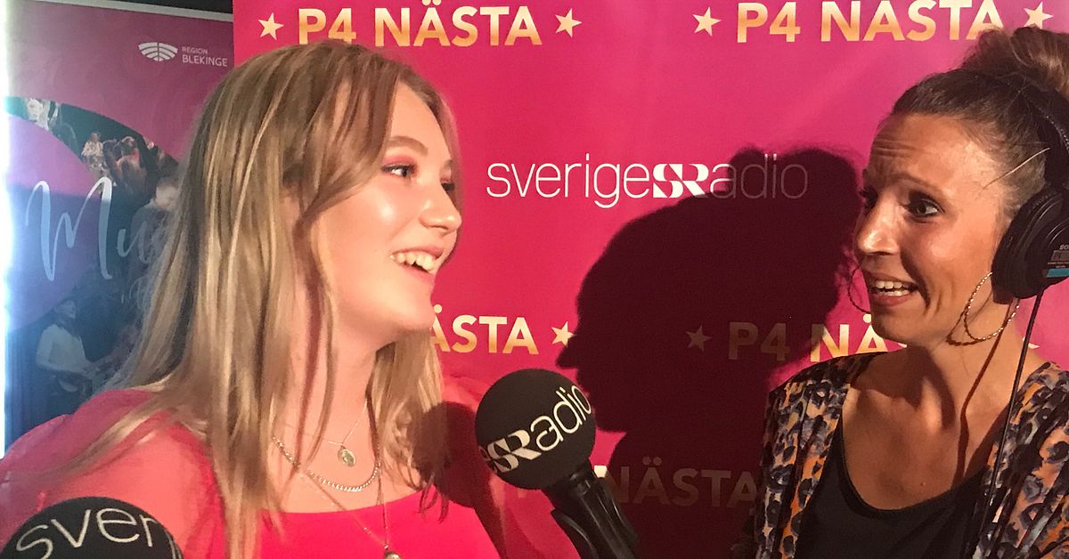 Linnea Andersson vinner Blekingefinalen i P4 Nästa 2020 | SVT Nyheter