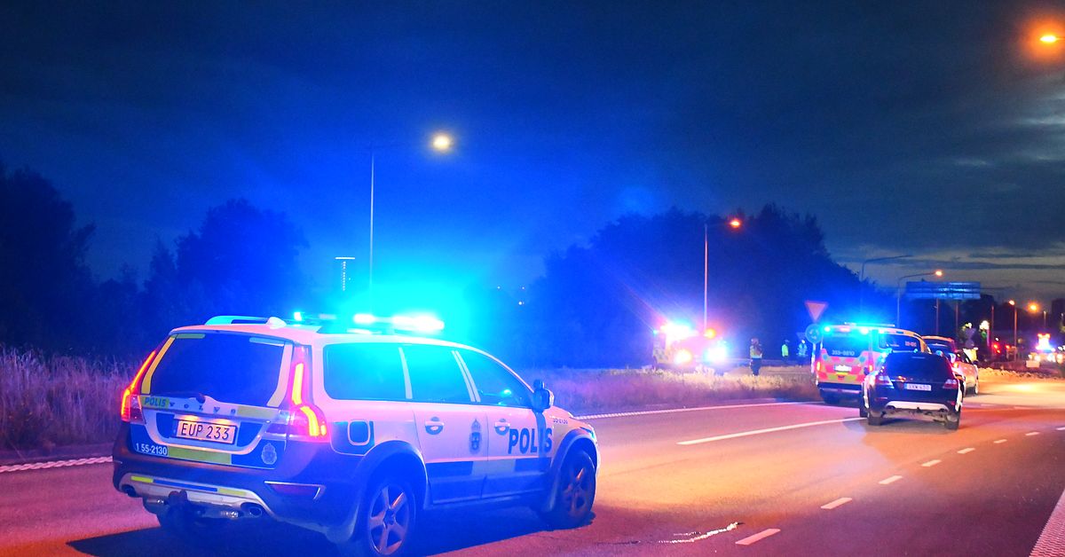 Två Greps Efter Biljakt I Halmstad Svt Nyheter