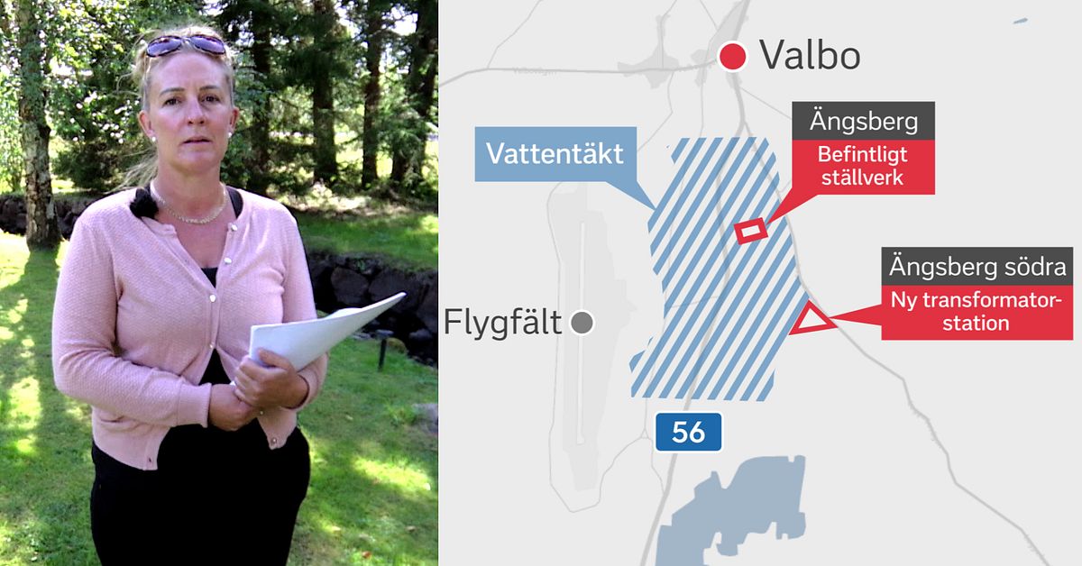 Här är nya platsen för den omdiskuterade transformatorstationen i Valbo ...