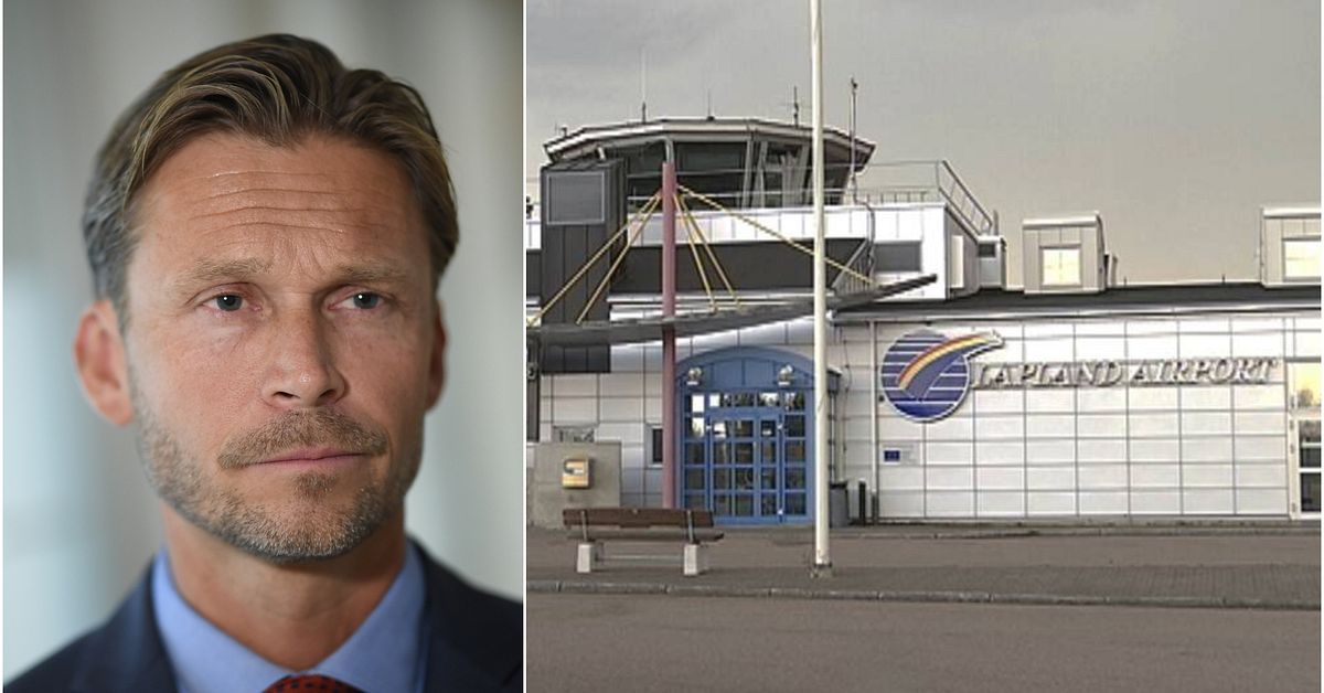 Flyg körde av startbanan i Gällivare – haverikommissionen utreder | SVT ...