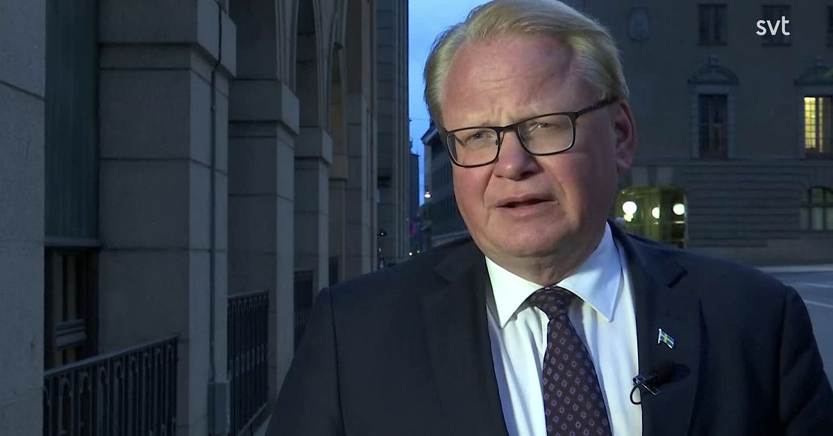 Försvarsministern Överens Om 27 Miljarder Till Försvaret Svt Nyheter