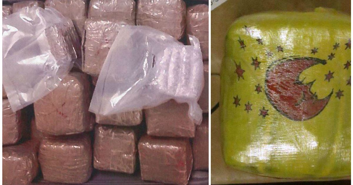 Greps med 20 kilo cannabis | SVT Nyheter