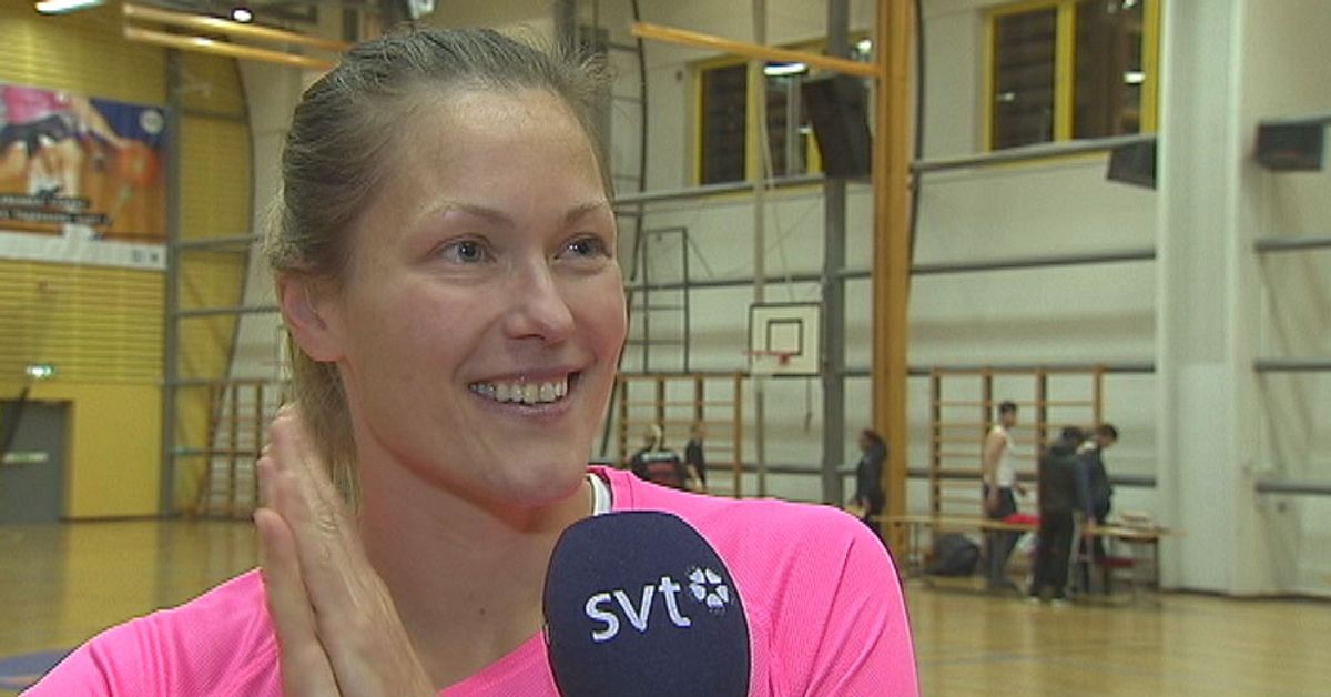 Cecilia Ferm slutar sin basketkarriär | SVT Nyheter
