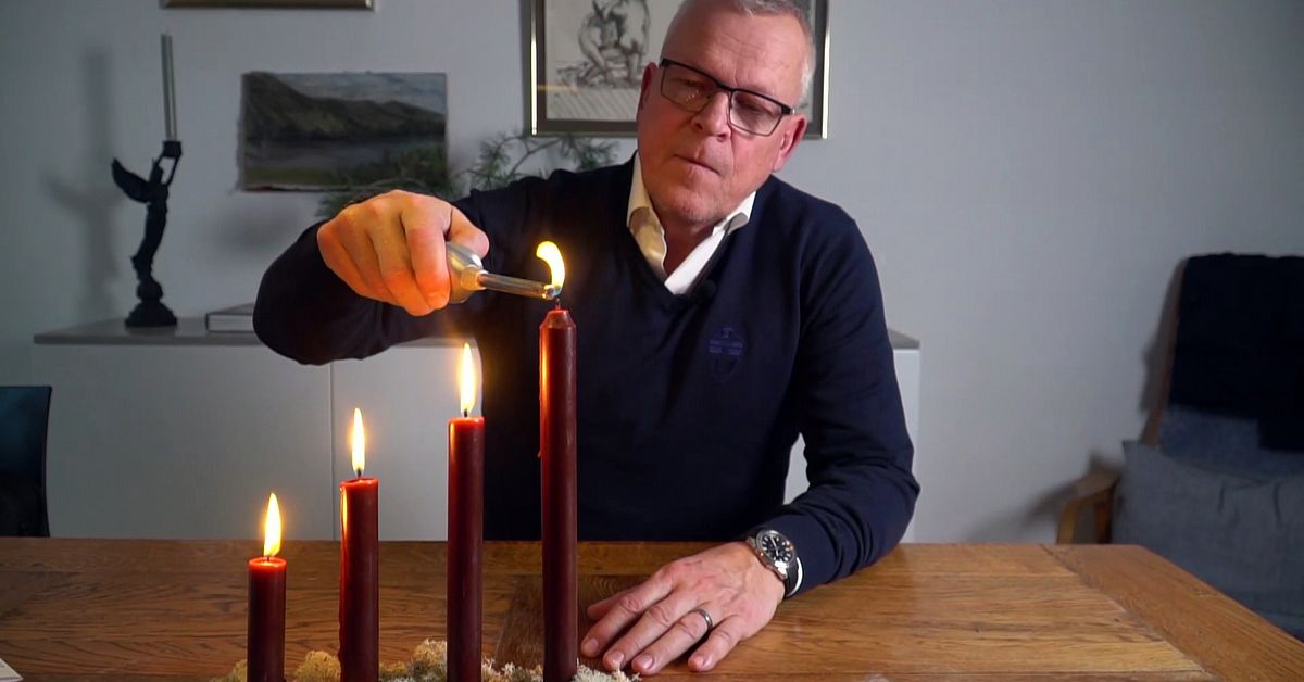 Janne Andersson tänder fjärde ljuset: ”Håll ut! Det kommer bättre tider ...