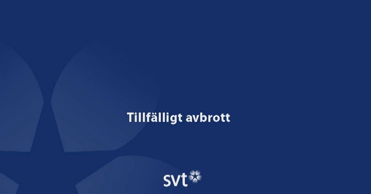 Tekniska problem med SVT Nyheter Uppsala | SVT Nyheter