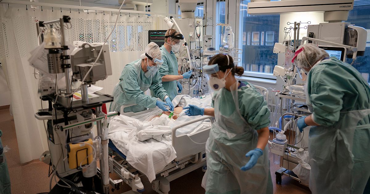 IVA-patienter flyttas till andra regioner | SVT Nyheter