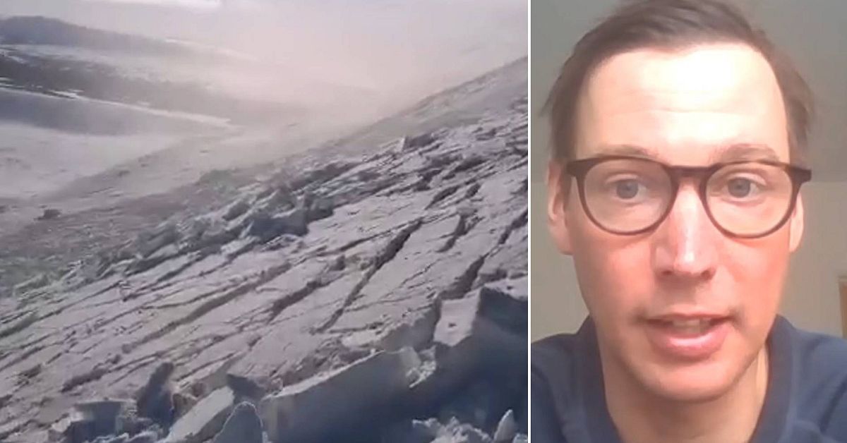 Över 100 laviner rapporterade hittills i Jämtlands län | SVT Nyheter