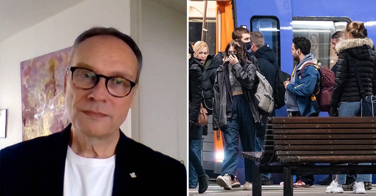 Nästan dubbelt så många åker tåg under påskveckan | SVT Nyheter